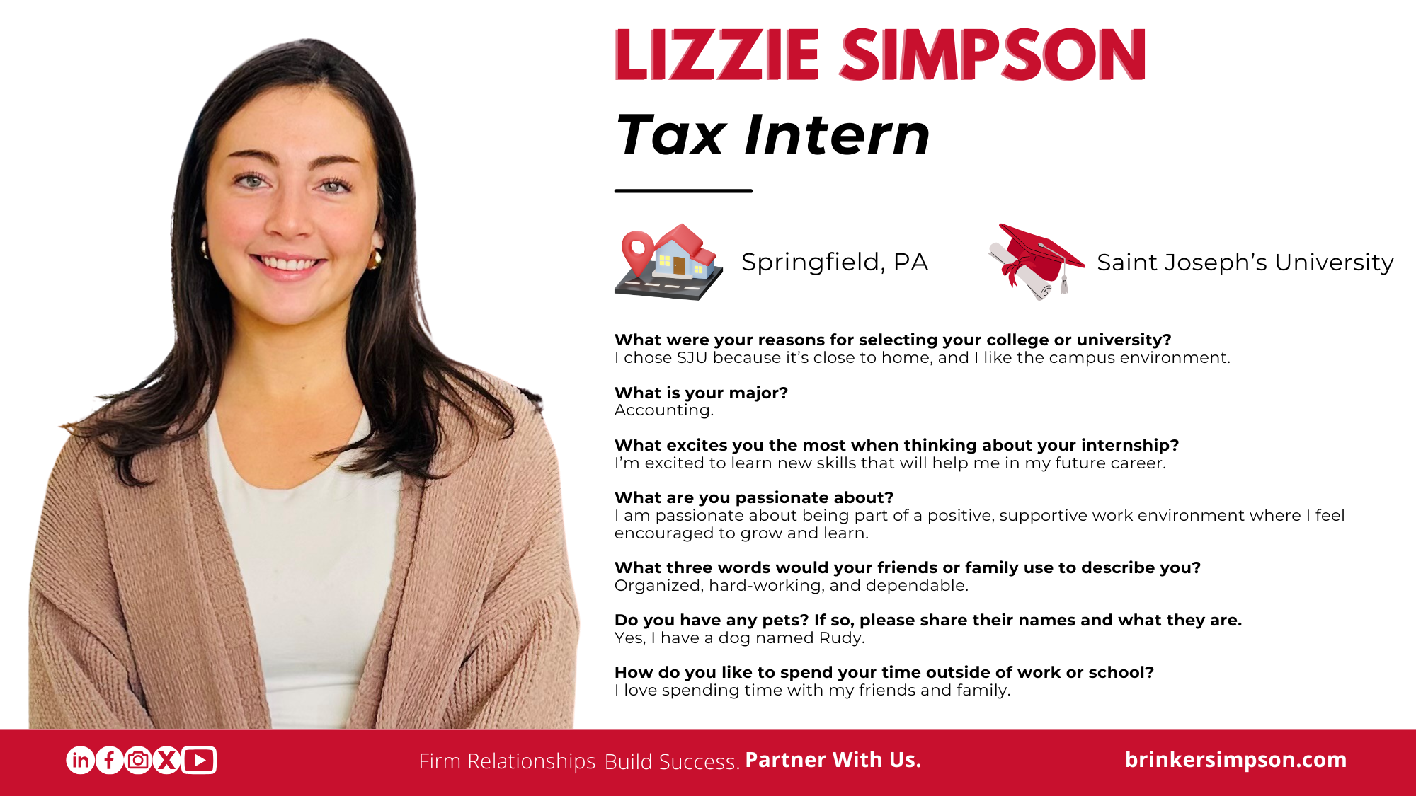 Brinker Simpson's Interns - Shaping The Future Of Accounting