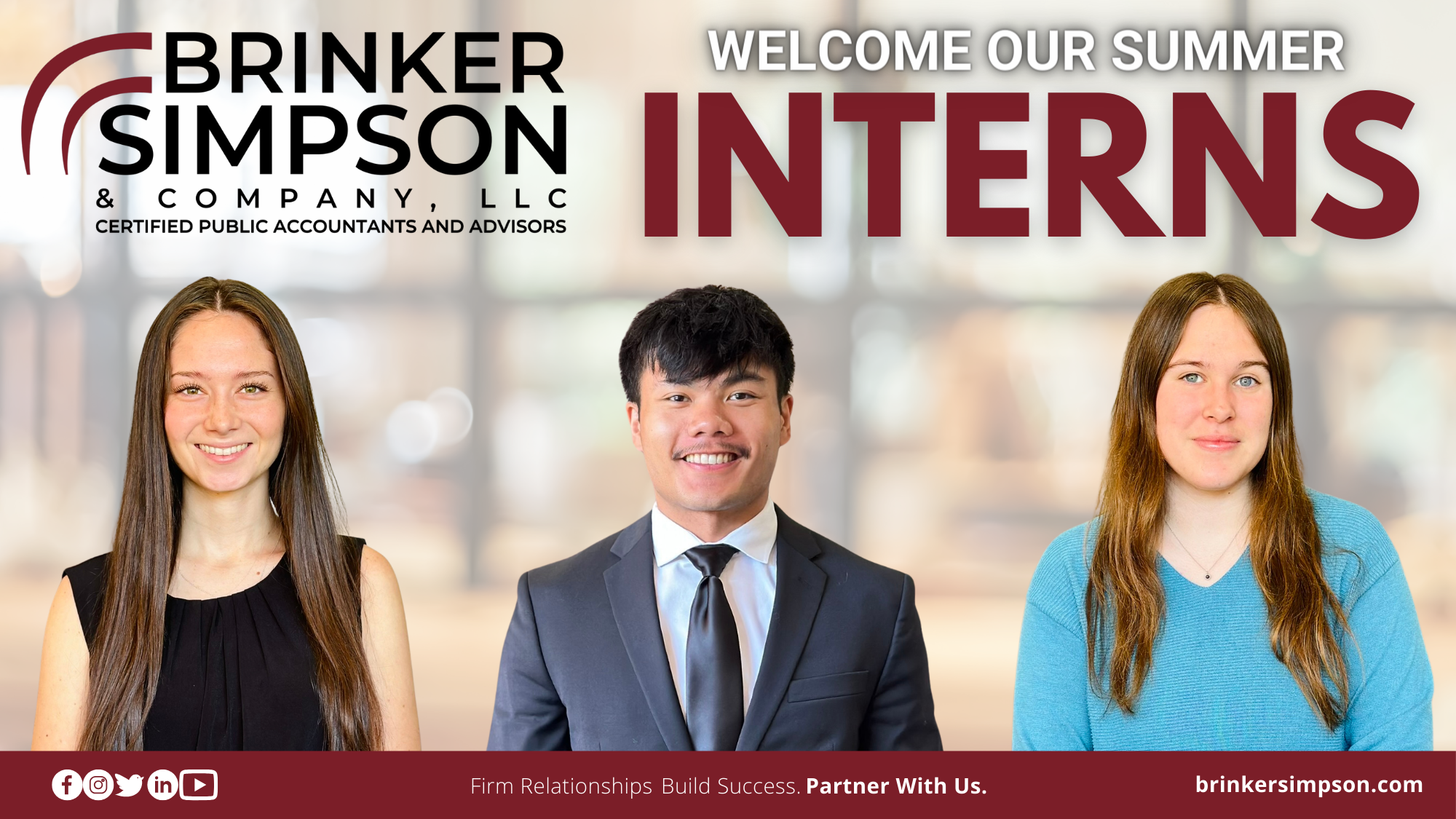 Brinker Simpson's Summer Interns: Shaping the Future of Accounting