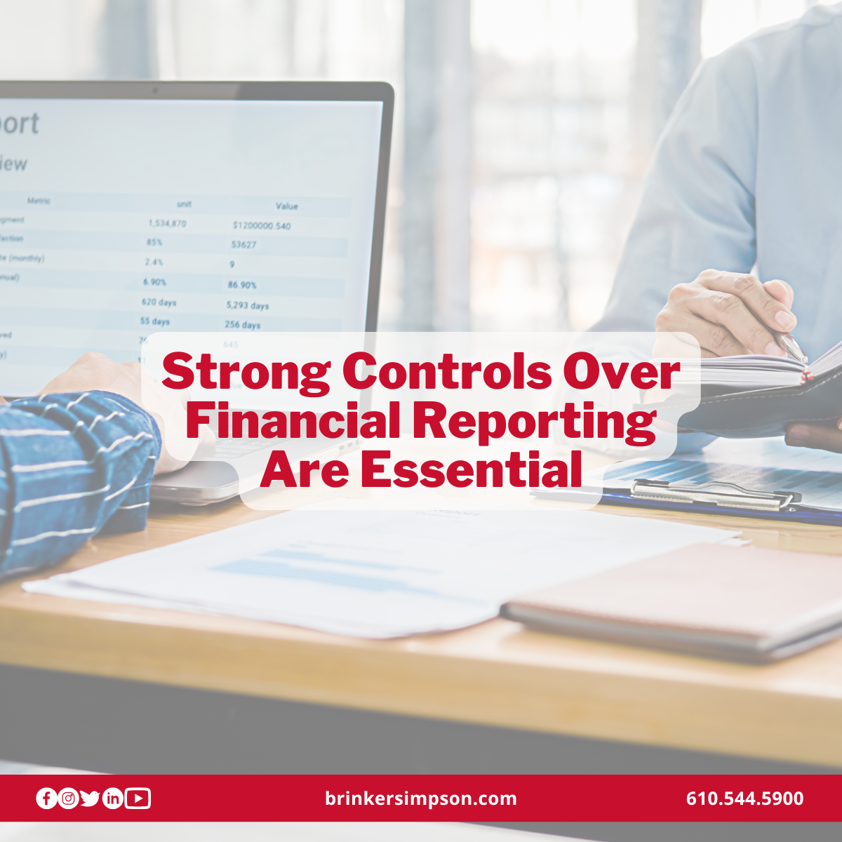 Strong Controls Over Financial Reporting Are Essential