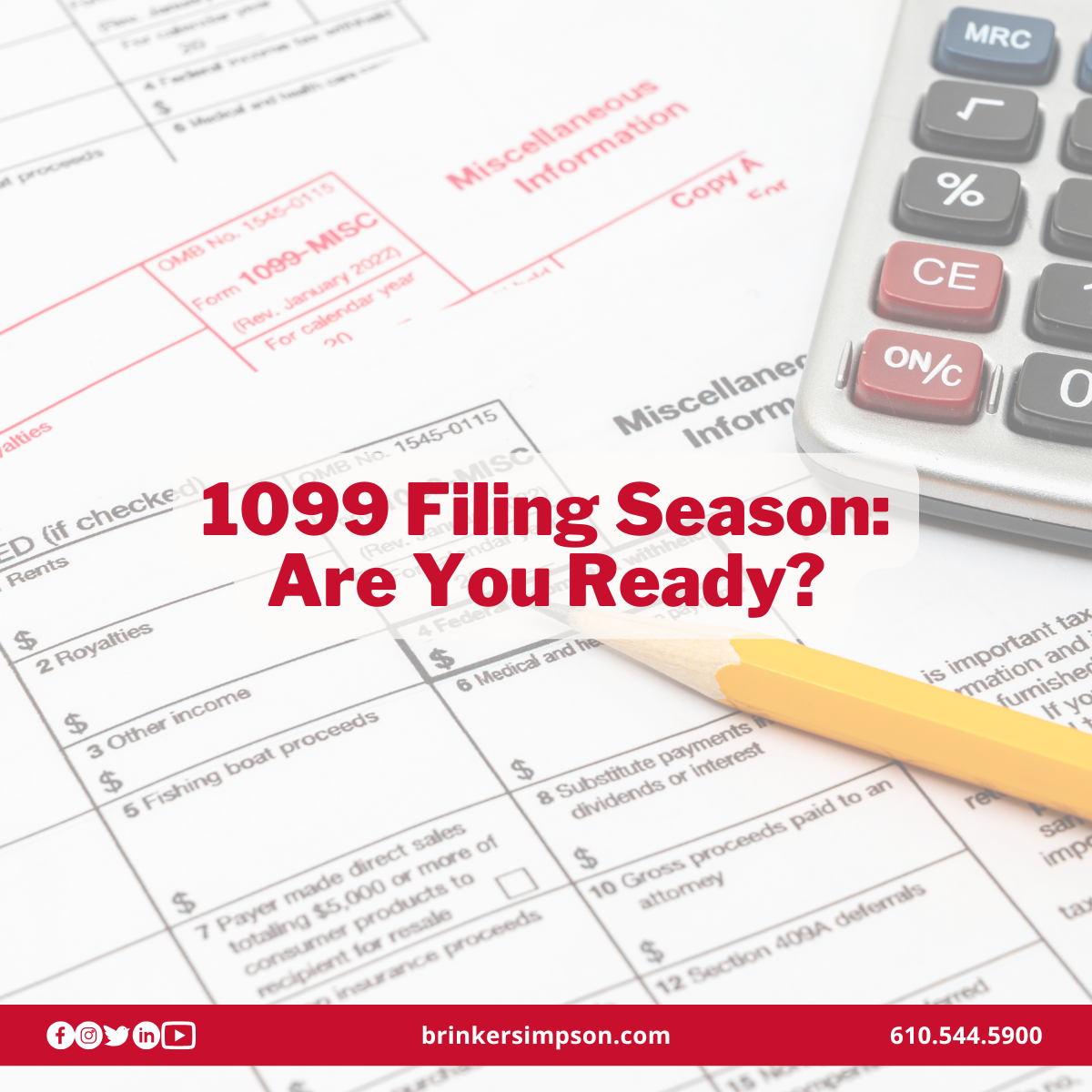 1099 Filing Season: Are You Ready?