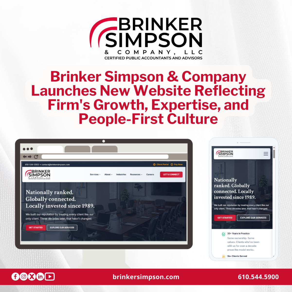 Brinker Simpson & Company Launches Redesigned Website