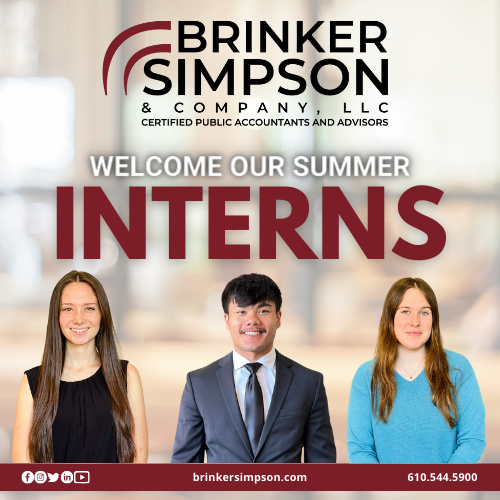 Brinker Simpson's Summer Interns: Shaping the Future of Accounting