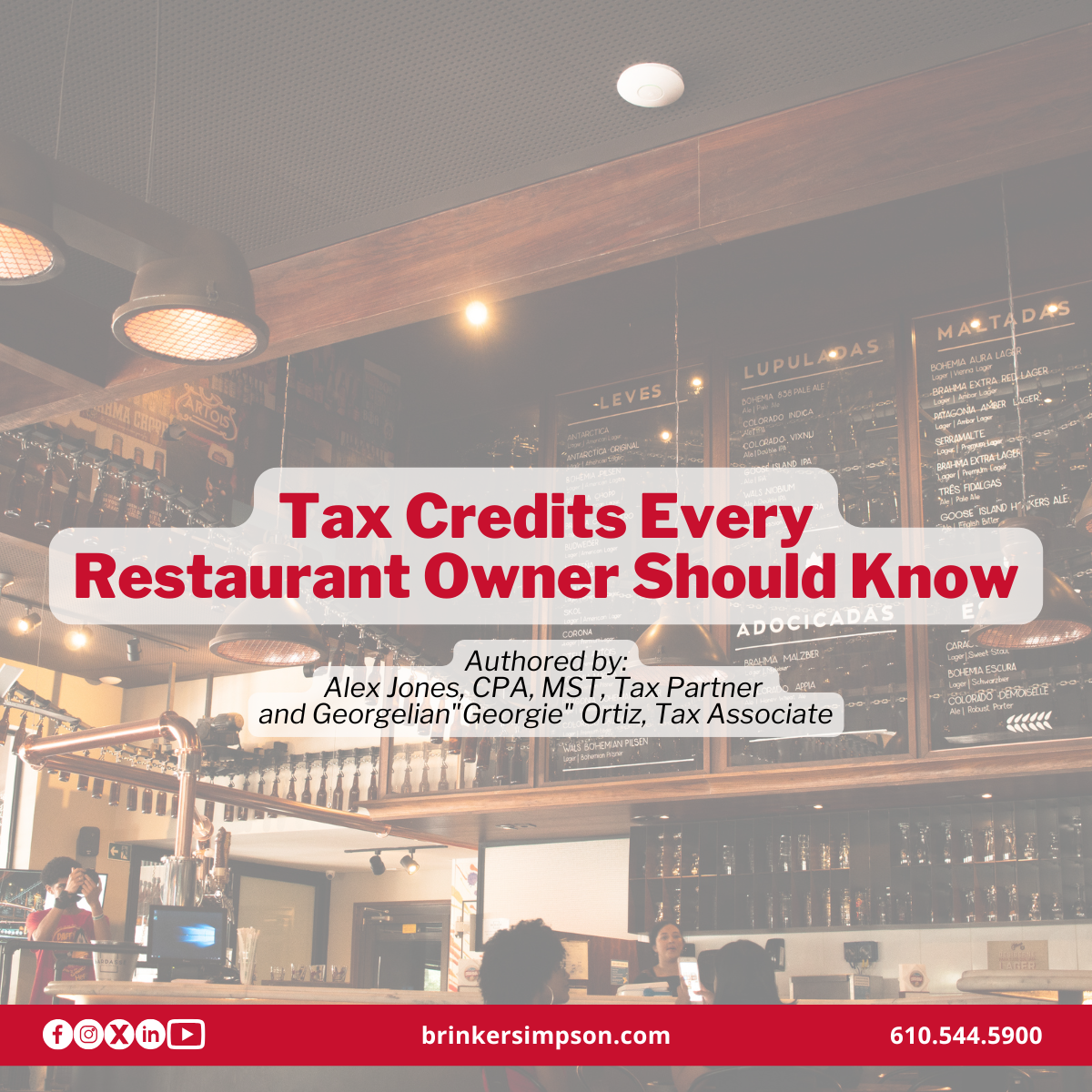 Tax Credits Every Restaurant Owner Should Know